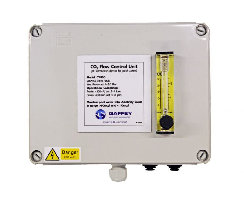 Gaffey CO2 Flow Control Unit – Pool Tech Services